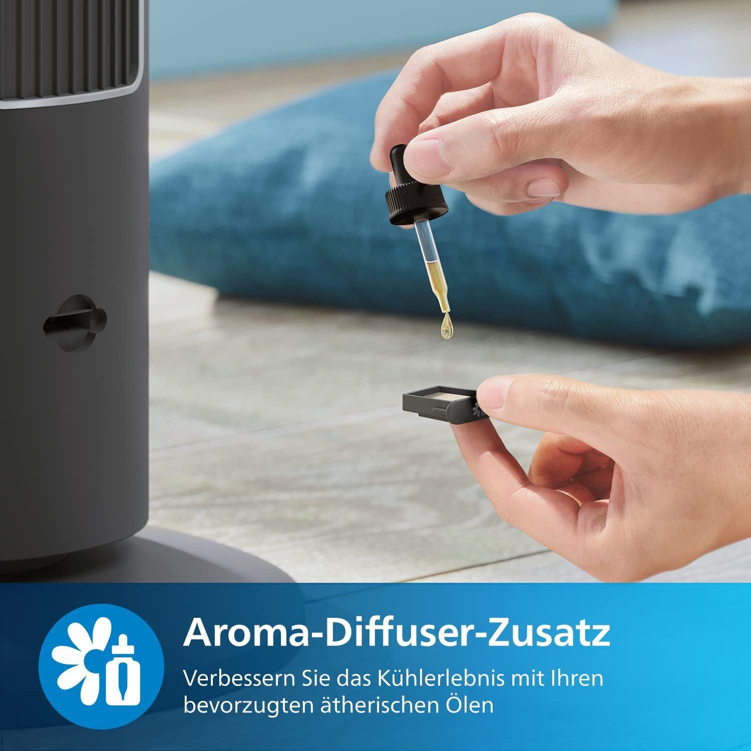 پنکه برقی ایستاده فیلیپس نوسانی سری 5000 PHILIPS، 105 سانتی متر، کنترل ...