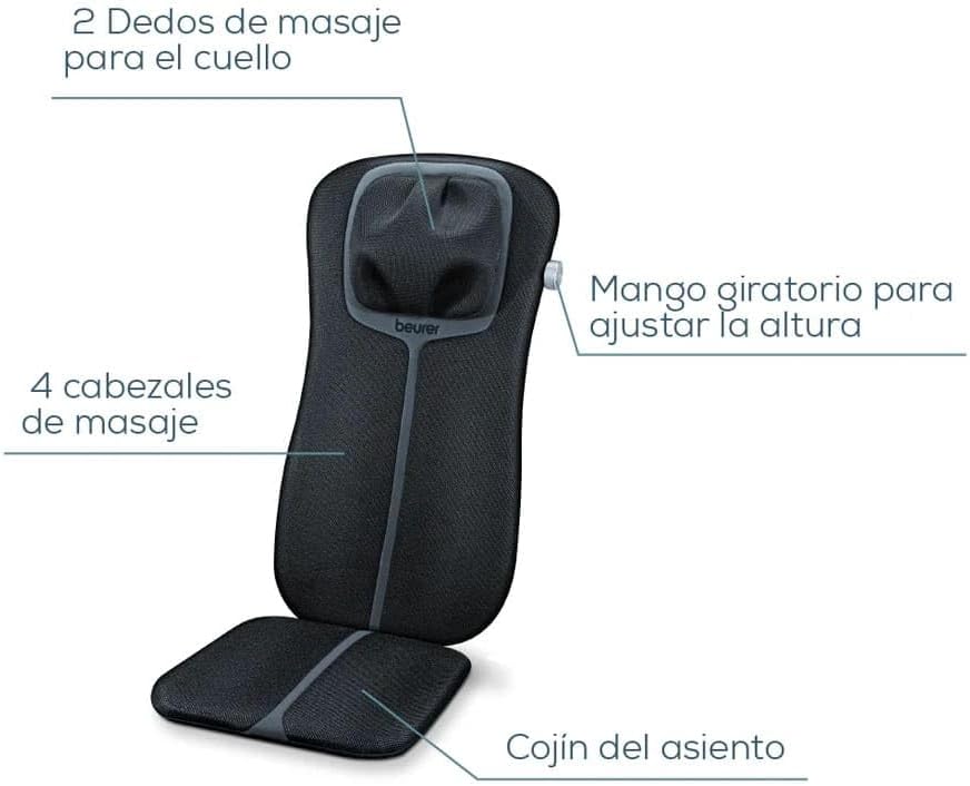 قیمت و خرید صندلی ماساژور شیاتسو بیورر آلمان مدل MG 254 – ماساژ حرفه‌ای ...